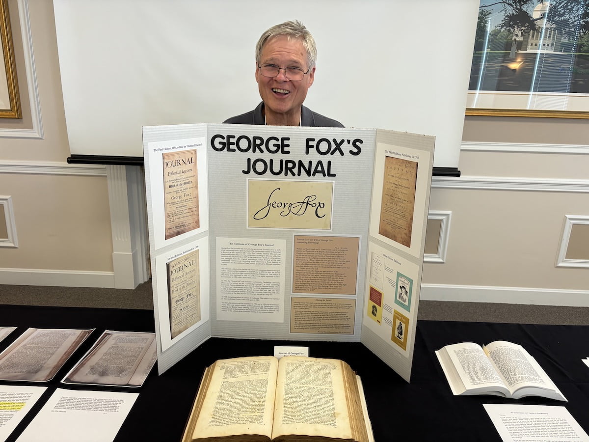 Fox Journal First Edition displayed at LEYM Annual Meeting – Lake Erie ...